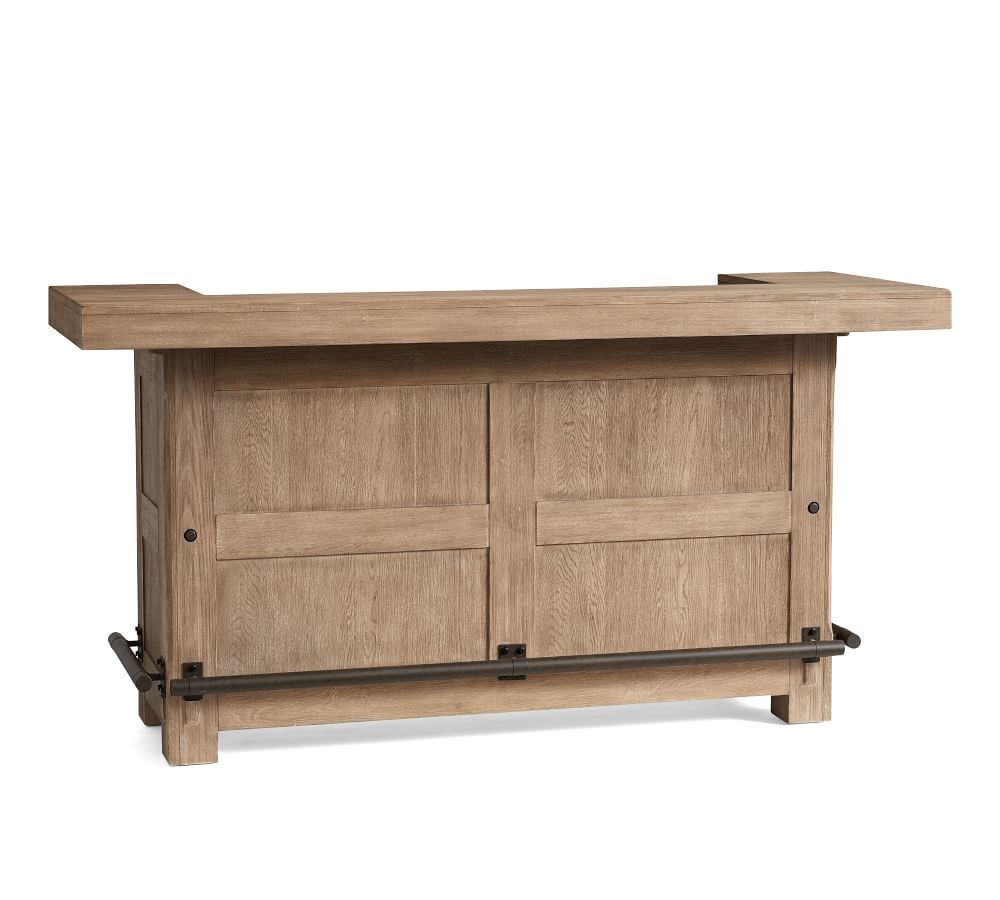 Rustic 80" Ultimate Bar | Pottery Barn