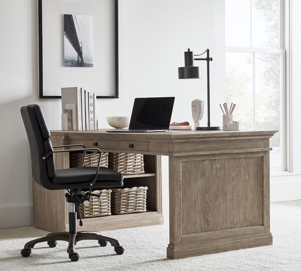 Livingston Peninsula Desk, Office Desk | Pottery Barn