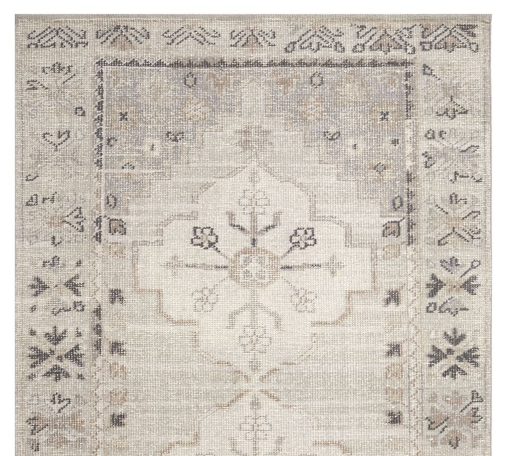 Aurelia Hand-Knotted Wool Rug | Pottery Barn