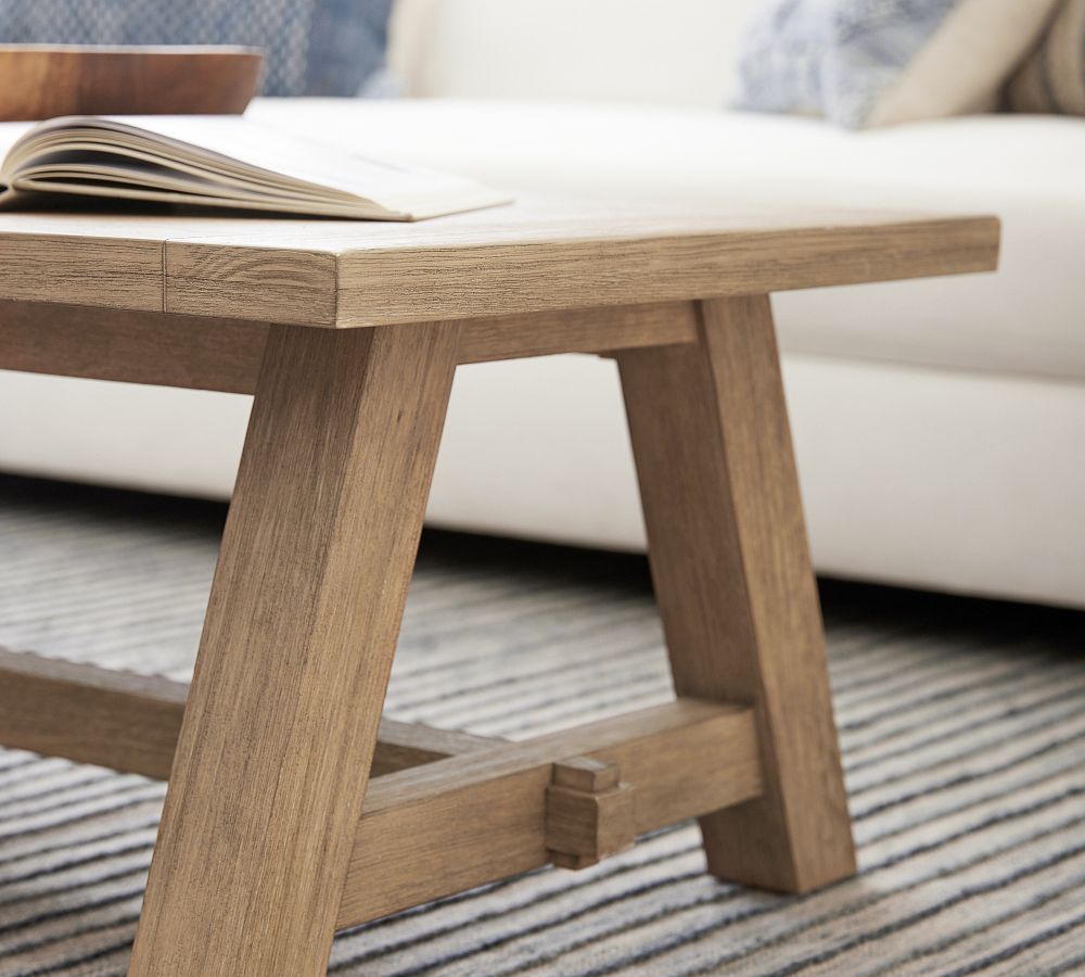 Toscana Rectangular Coffee Table | Pottery Barn