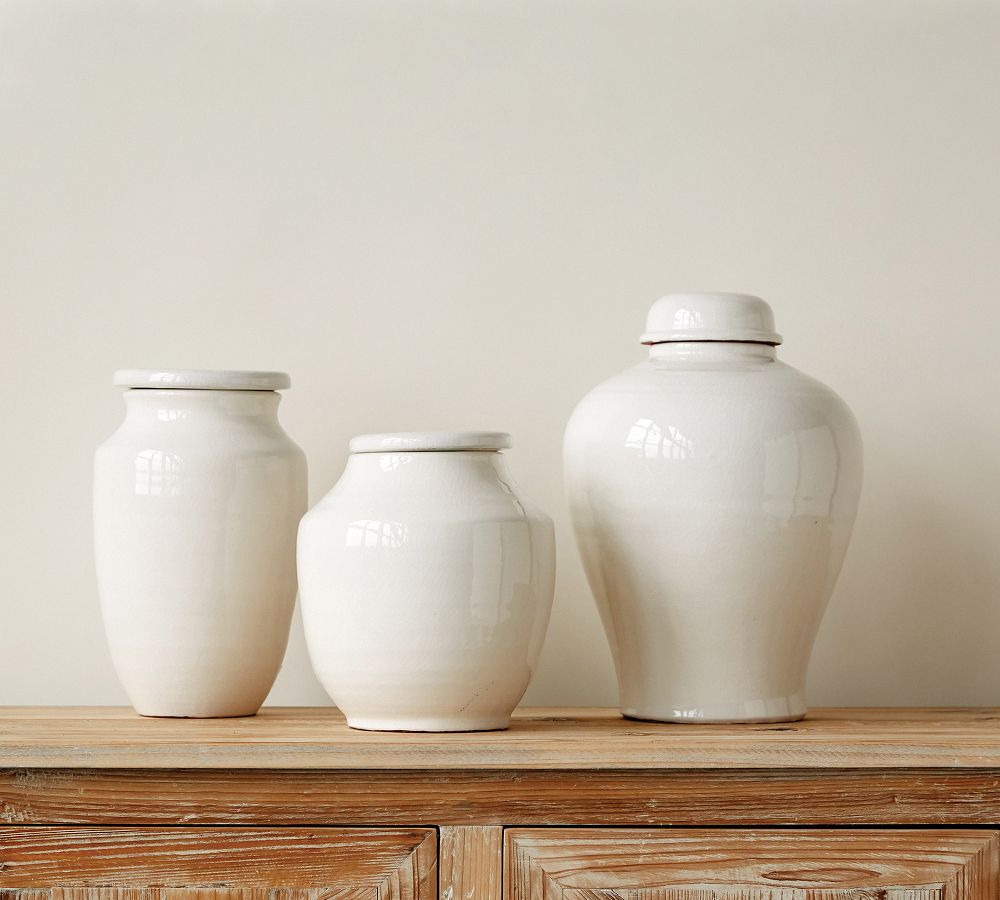 Lowrie Terracotta Jar | Pottery Barn