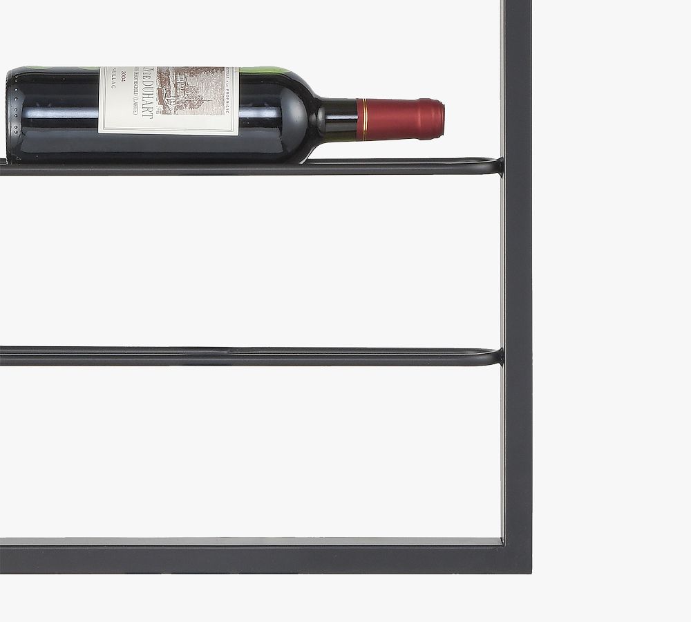 Modern Wall-Mounted Wine Rack | Pottery Barn