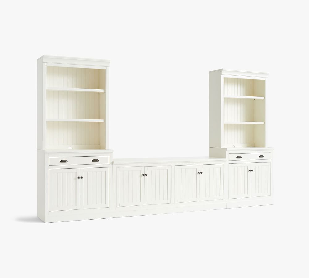 Aubrey 5-Piece Entertainment Center | Pottery Barn