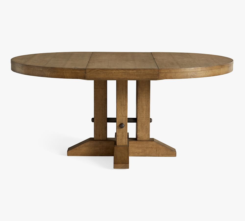 Fort Round Pedestal Extending Dining Table | Pottery Barn