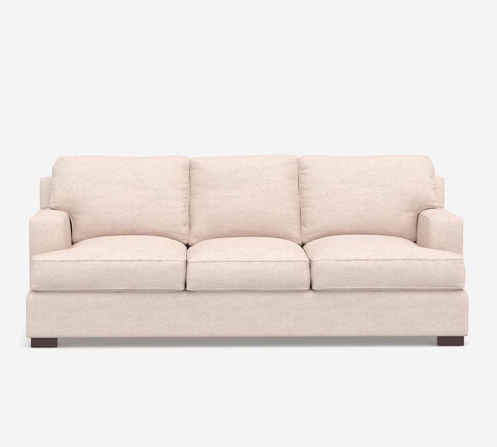 Townsend Square Arm Fabric Sofa | Pottery Barn