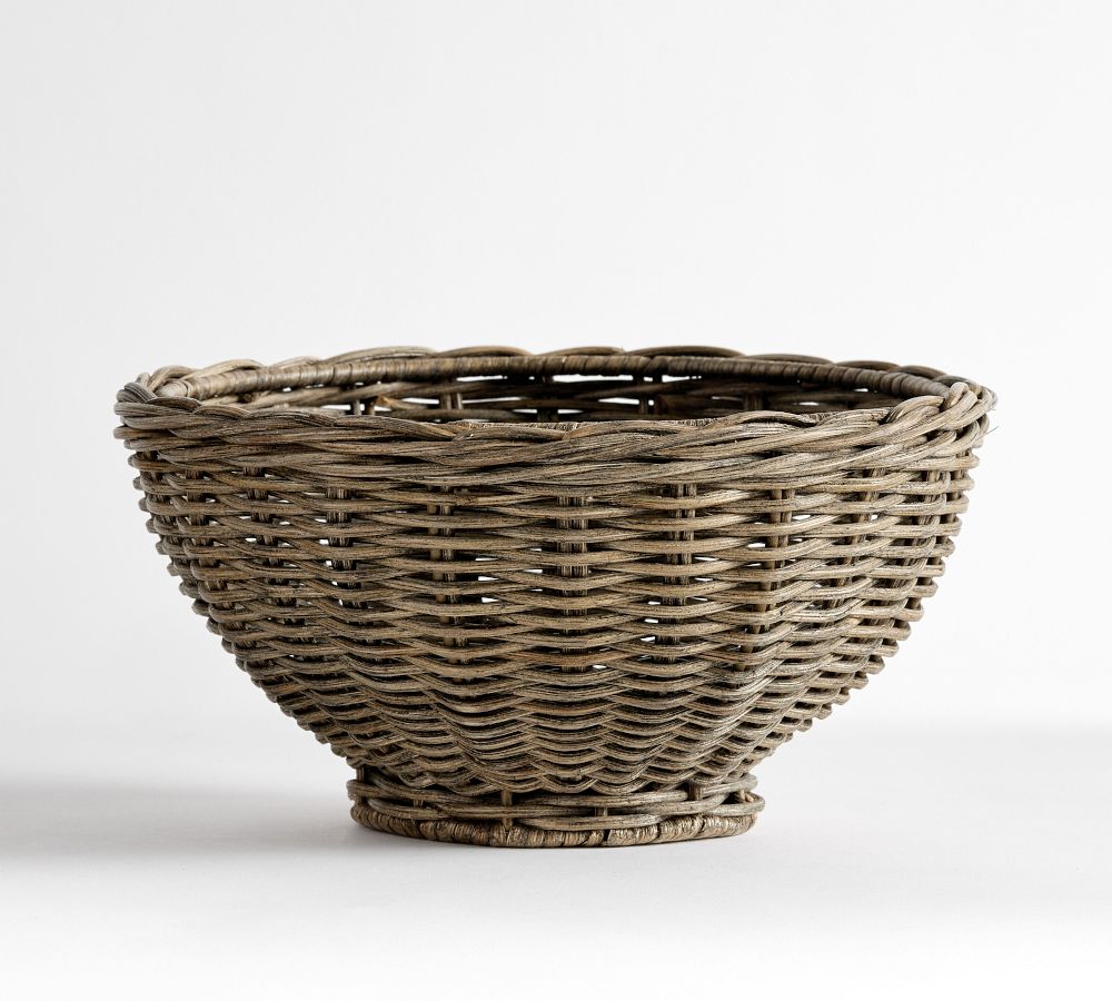 Handwoven Wicker Bowl | Pottery Barn