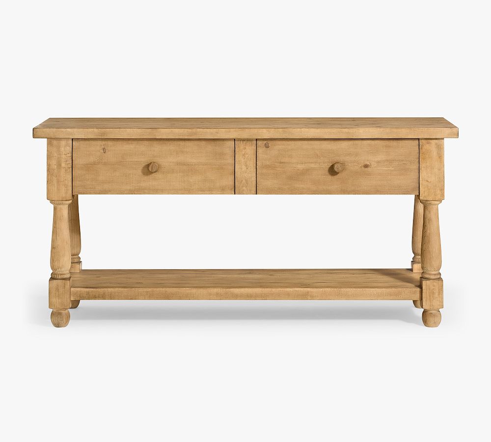 Heritage Farmhouse Bar Console Table | Pottery Barn
