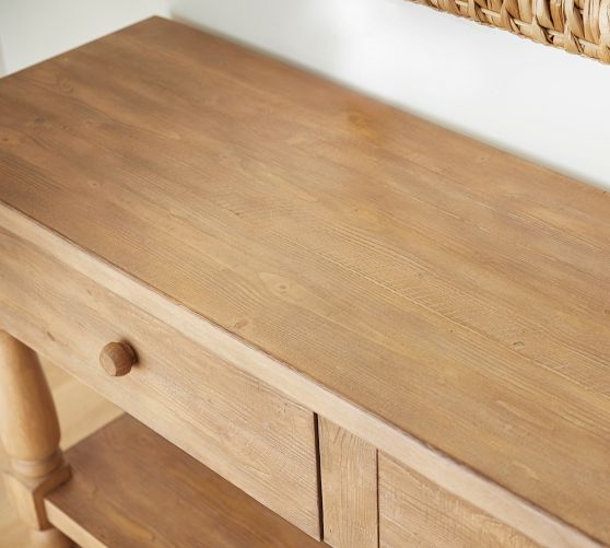 Heritage Farmhouse Bar Console Table | Pottery Barn