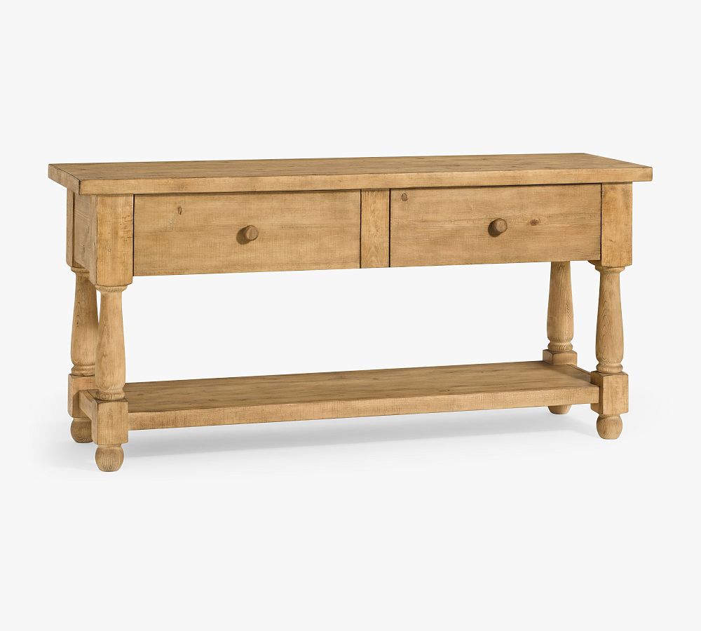 Heritage Farmhouse Bar Console Table | Pottery Barn