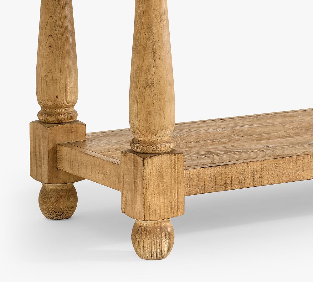 Heritage Farmhouse Bar Console Table | Pottery Barn
