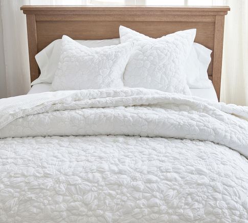 Monique Lhuillier Positano Percale Sheet Set | Pottery Barn