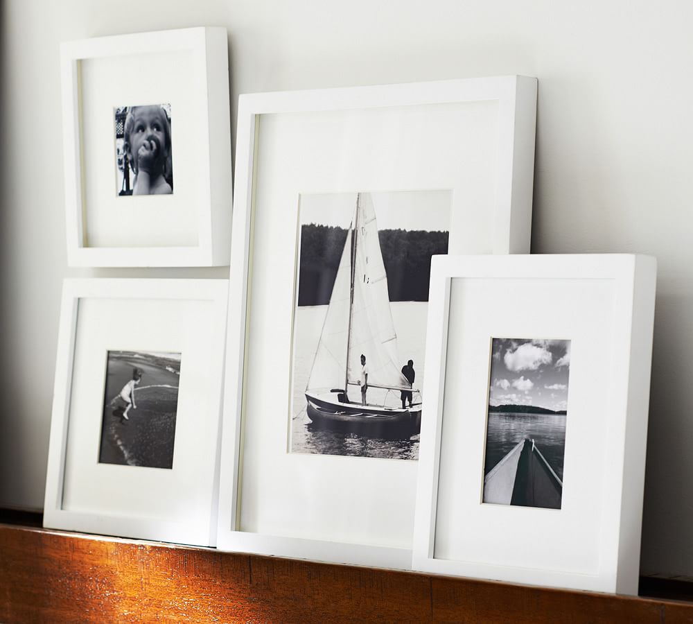 Wood Gallery Single Opening Picture Frames - Black | Pottery Barn