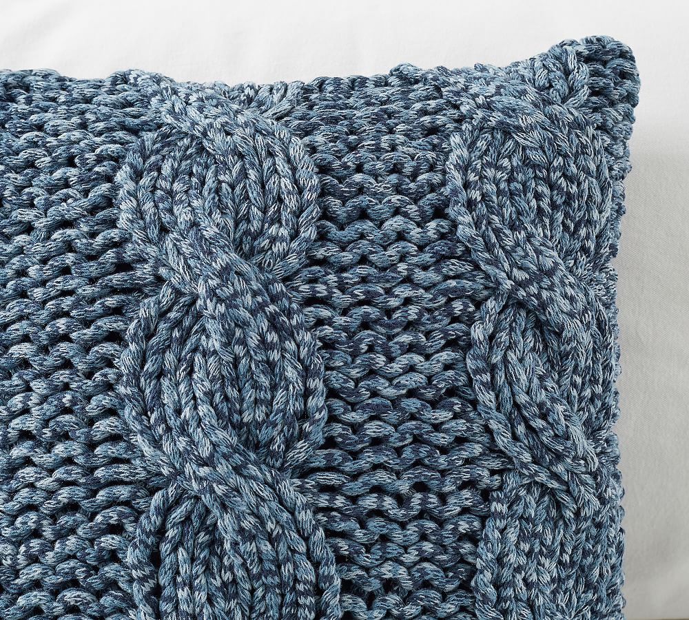 OPEN BOX: Colossal Handknit Pillow Covers | Pottery Barn