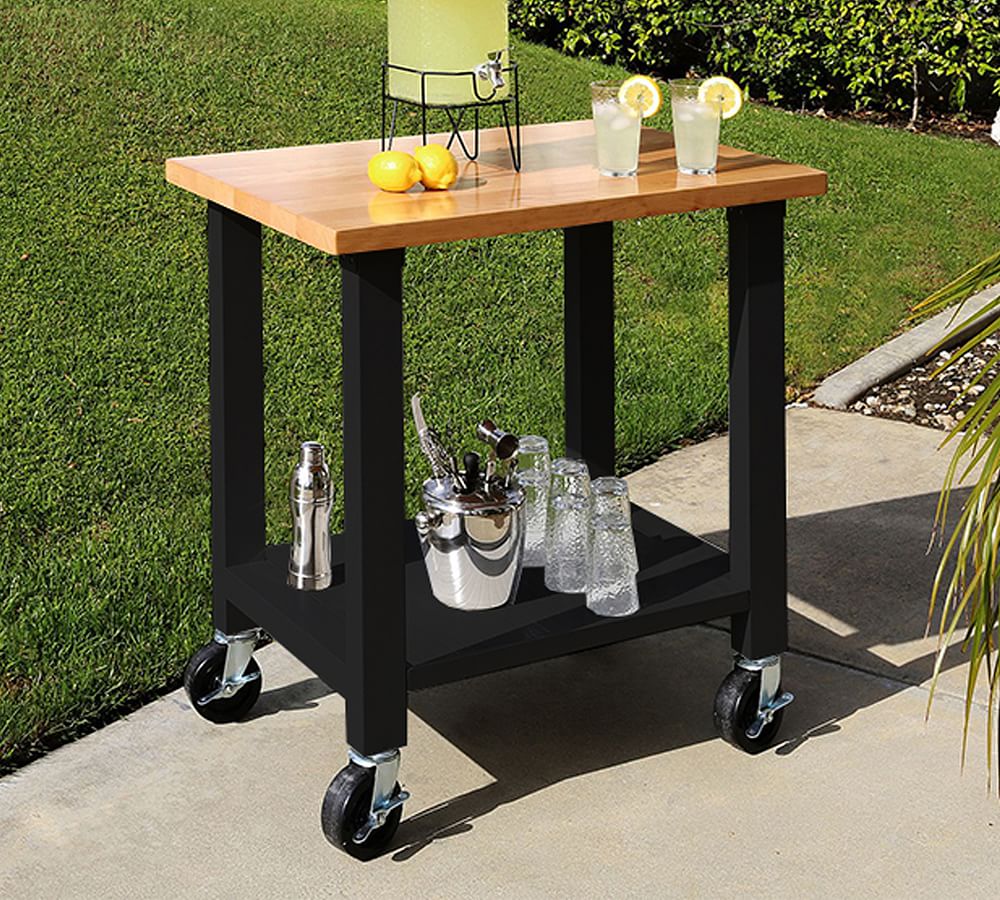 Mobile Heavy-Duty Outdoor Workstation | Pottery Barn