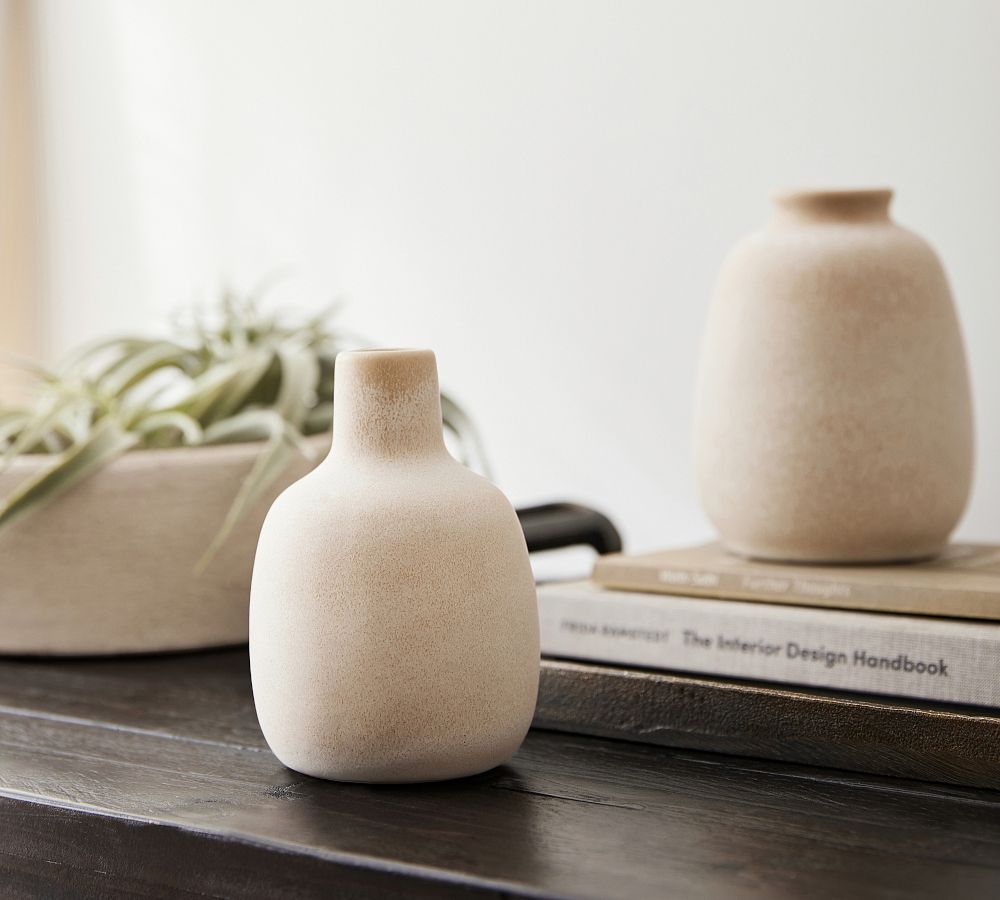 Reactive Handcrafted Glaze Vases - Set of 3 | Pottery Barn