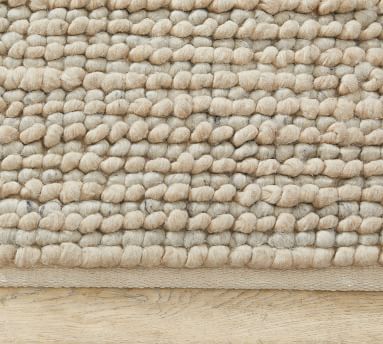 Chunky Looped Sweater Wool/Jute Rug | Pottery Barn