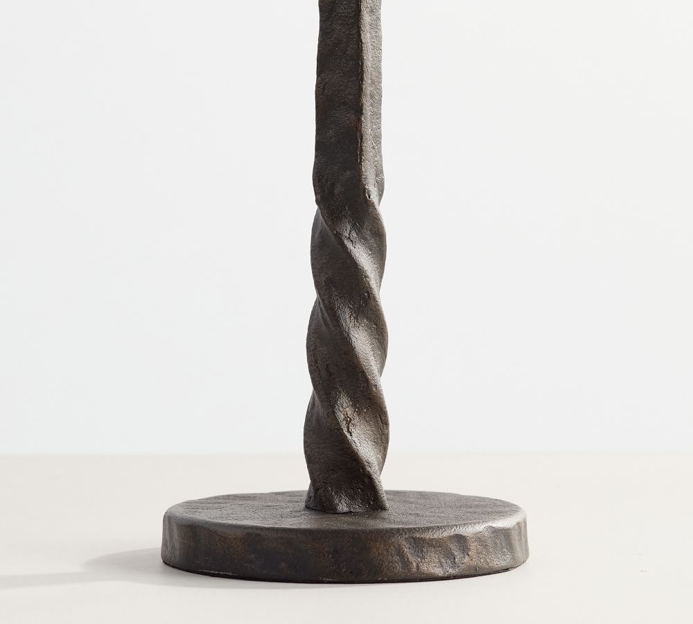 Easton Iron Pillar Candlesticks | Pottery Barn