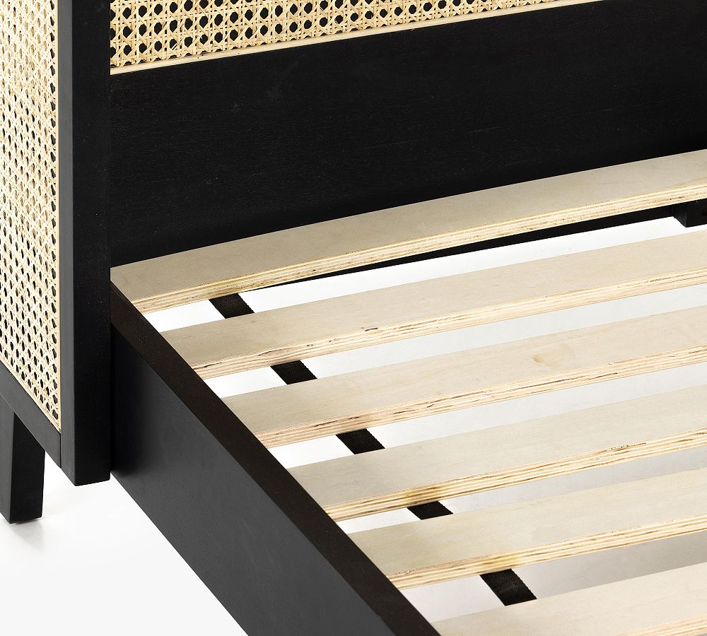 Lisbon Cane Platform Bed | Pottery Barn