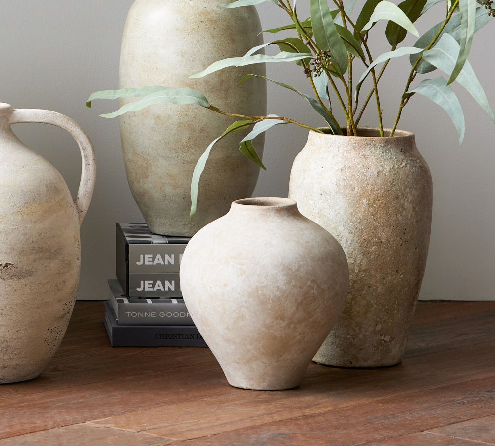 Artisan Handcrafted Terracotta Vase Pottery Barn