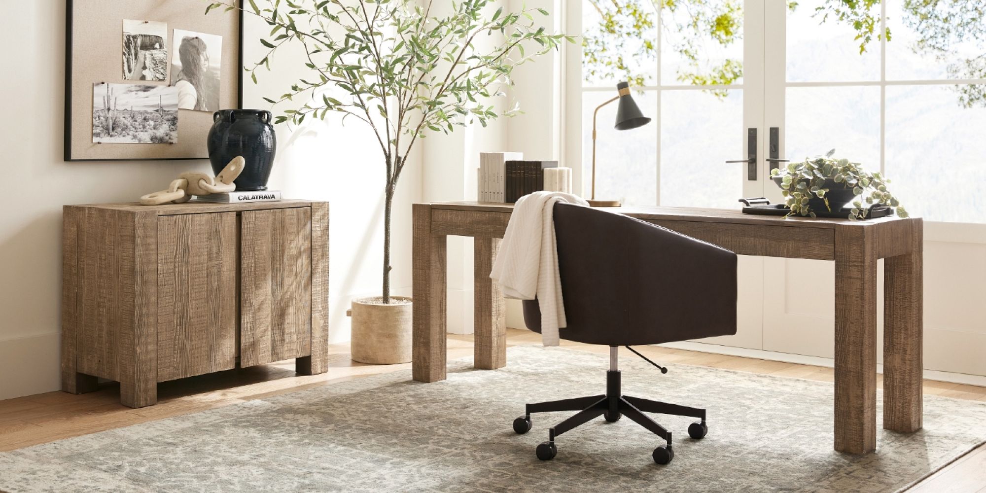 Palisades Console Desk | Pottery Barn