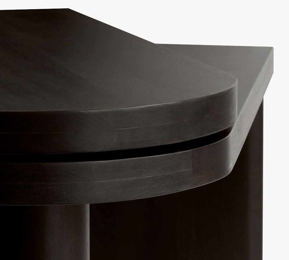Cayman L-Shape Rotating Desk | Pottery Barn