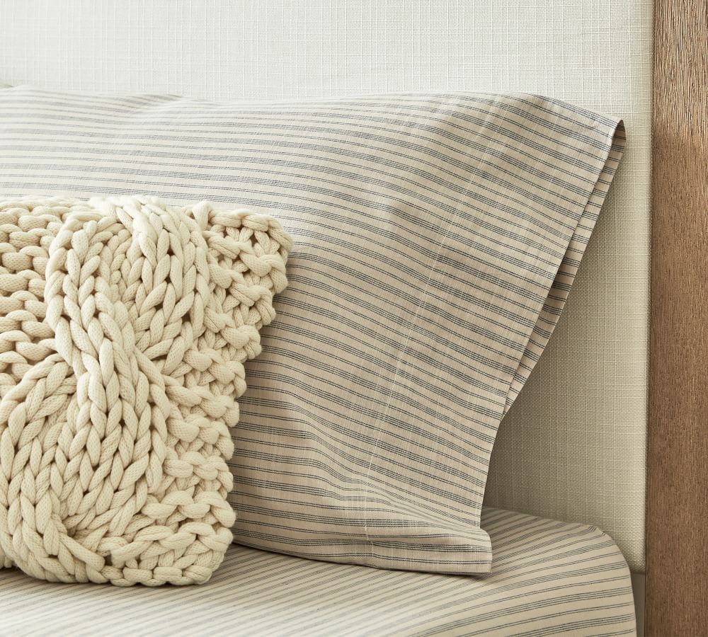Classic Stripe Cotton Sheet Set | Pottery Barn