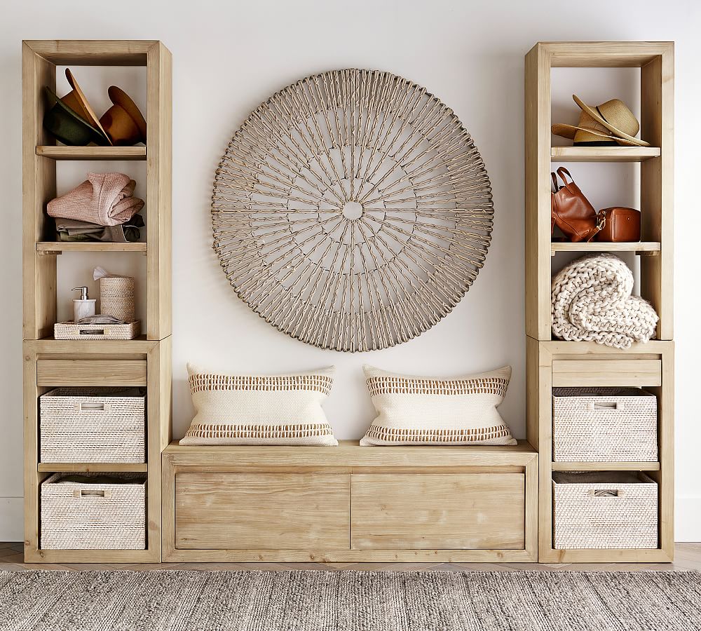 Woven Wheel Wall Art | Wall Decor | Pottery Barn