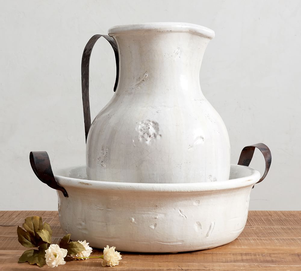Marlowe Handcrafted Ceramic Vases | Pottery Barn