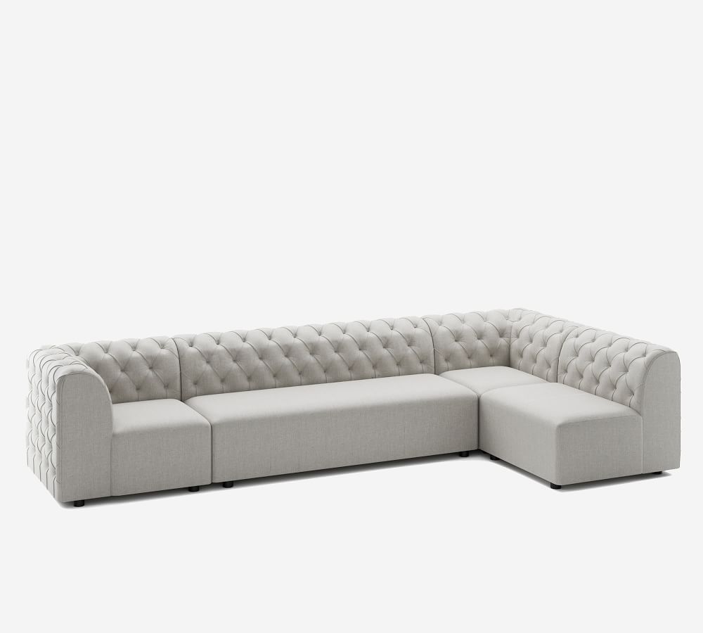 Maxwell Upholstered Modular Sectional | Pottery Barn