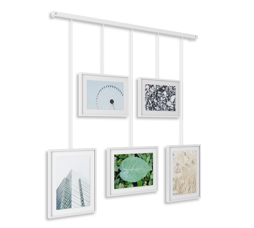 Hanging White Gallery Frames, Set of 5 | Pottery Barn