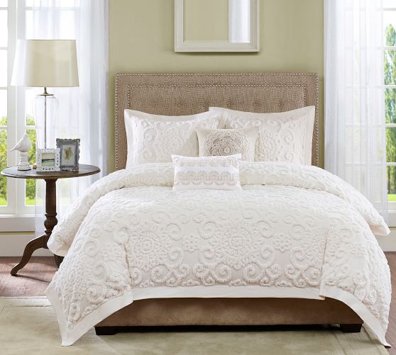 Dona Cotton Comforter Set | Pottery Barn