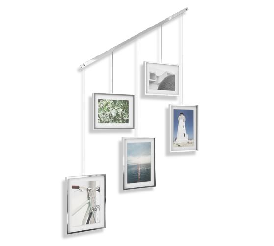 Hanging White Gallery Frames, Set of 5 | Pottery Barn