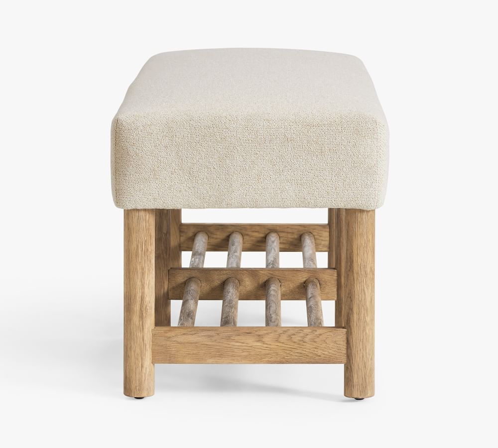 Clyde Upholstered Bench | Pottery Barn