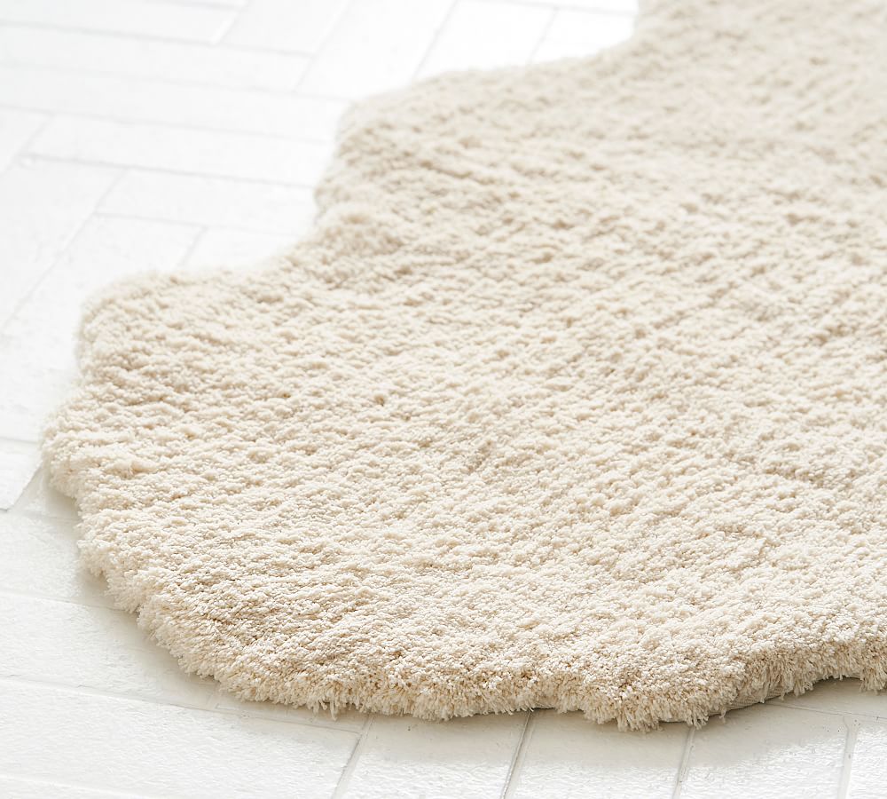 Faux Hide Bath Mat | Pottery Barn