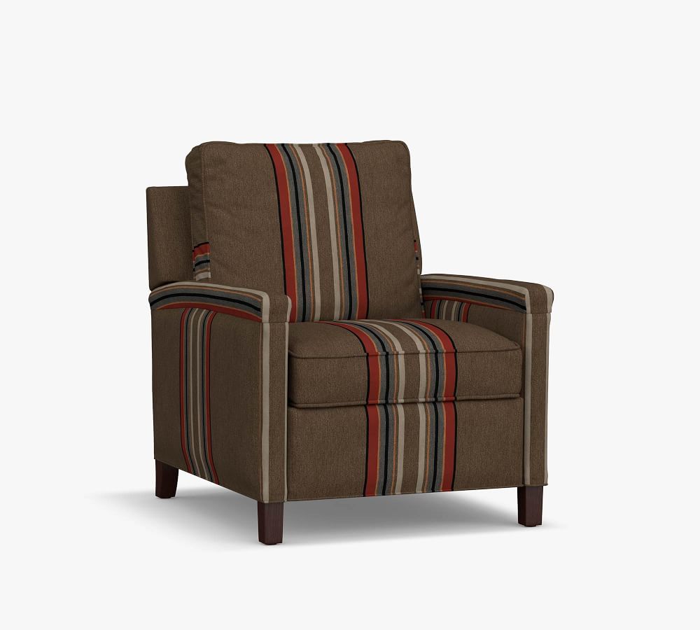 Tyler Upholstered Square Arm Recliner | Pottery Barn
