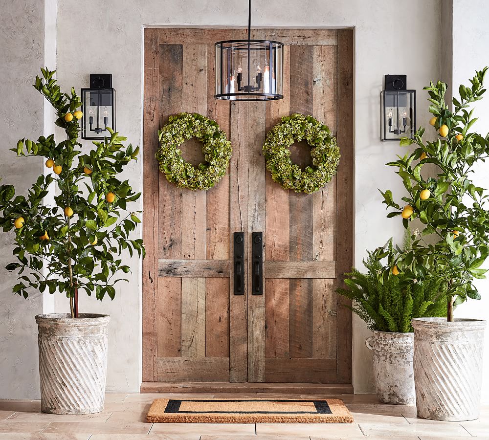 Manor Indoor & Outdoor Round Glass Pendant Light | Pottery Barn