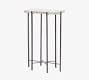 Bancroft Marble Rectangular End Table | Pottery Barn