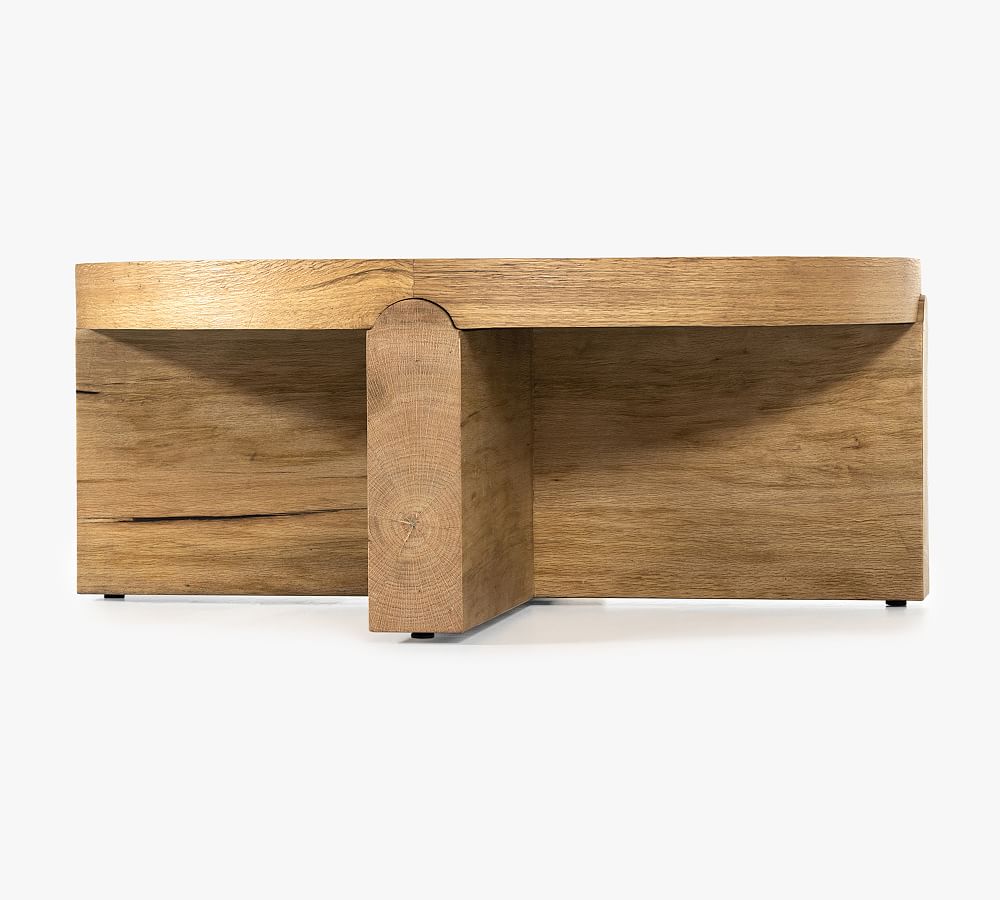 Rocky Round Coffee Table | Pottery Barn