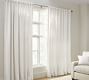 OPEN BOX: Faye Textured Linen Curtain | Pottery Barn