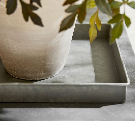 Provence Scalloped Edge Outdoor Planters - Clay | Pottery Barn