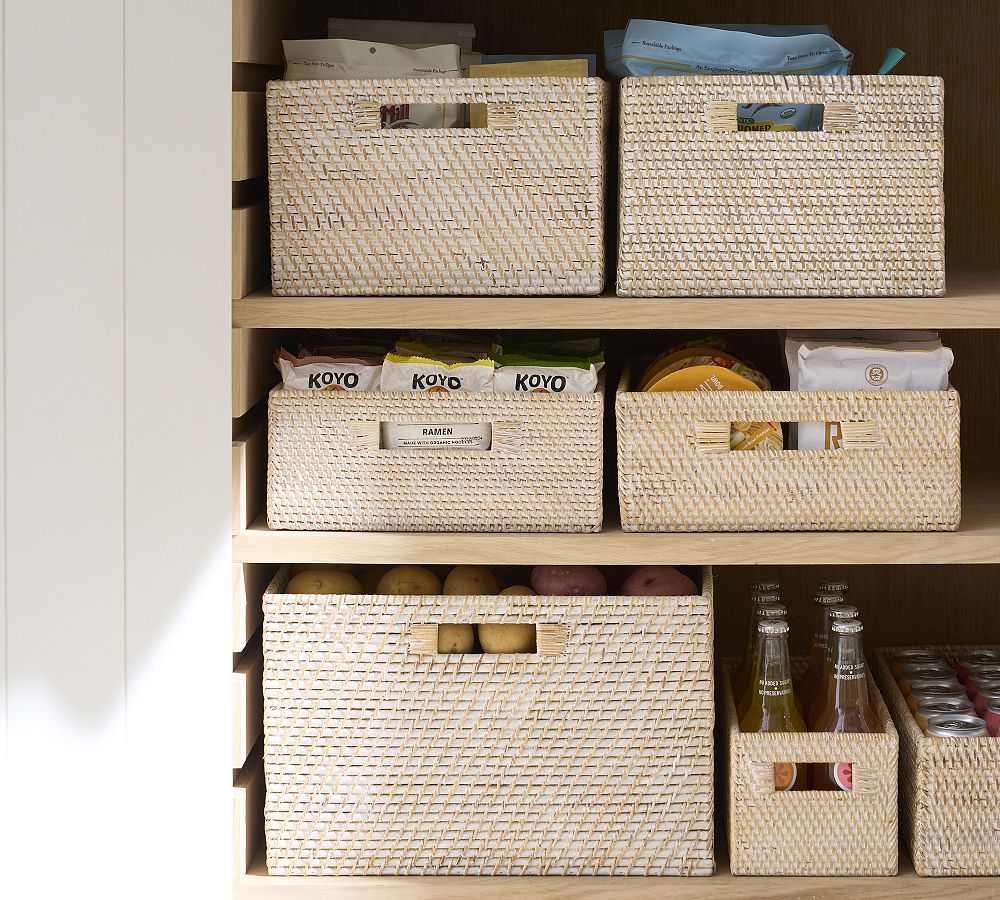 Tava Handwoven Utility Baskets | Pottery Barn