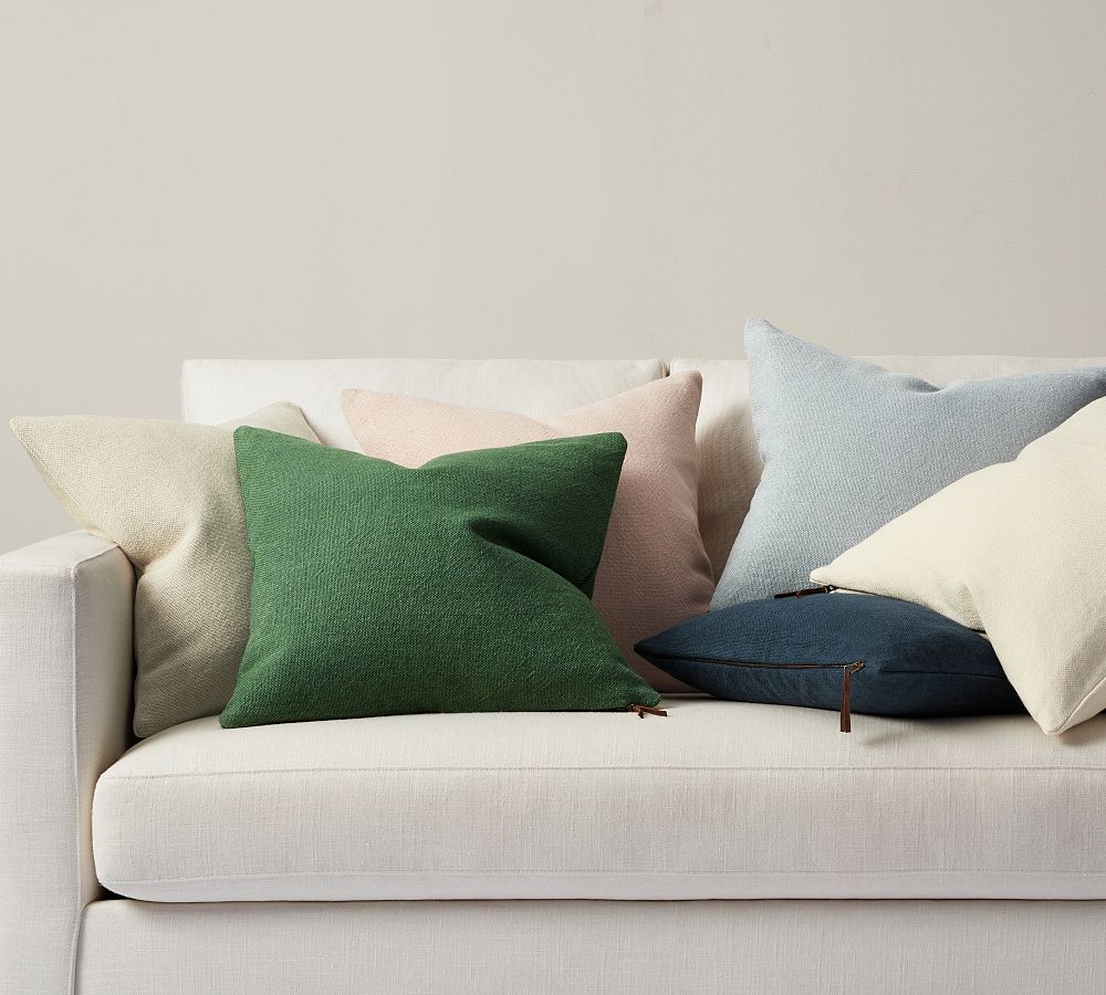 Everyday Linen Throw Pillow | Pottery Barn