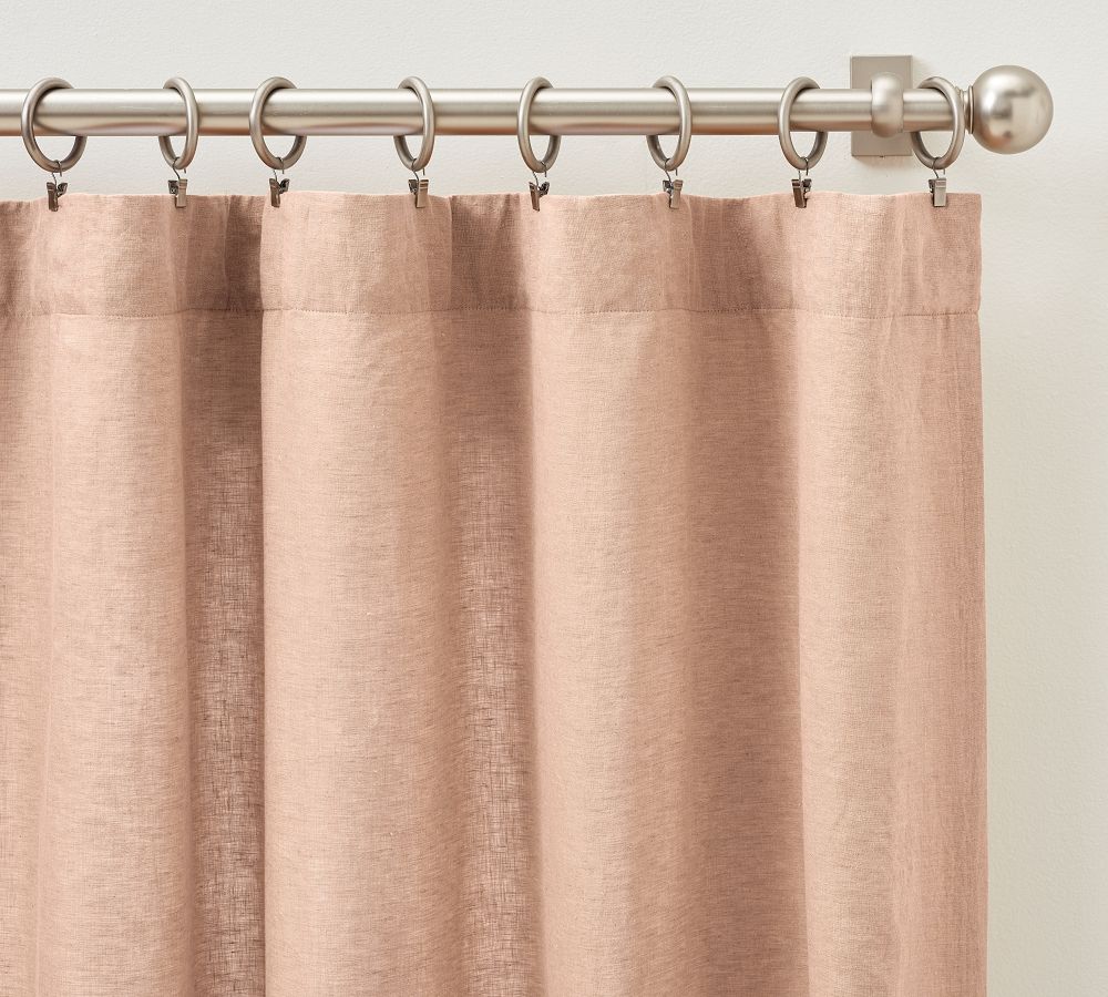 Belgian Flax Linen Curtain | Pottery Barn