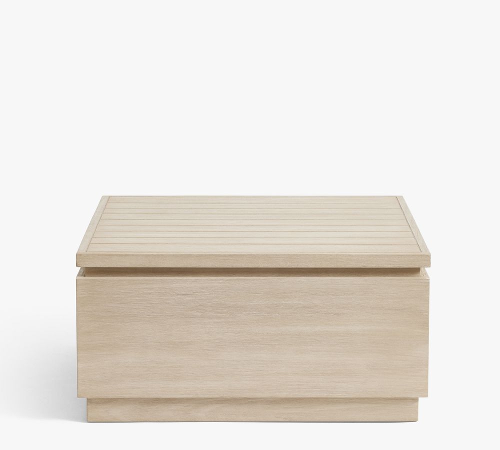 Indio FSC® Eucalyptus Modern Platform Coffee Table with Storage ...