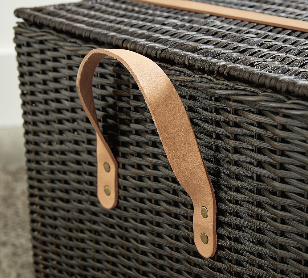 Austin Handwoven Oversized Basket | Pottery Barn