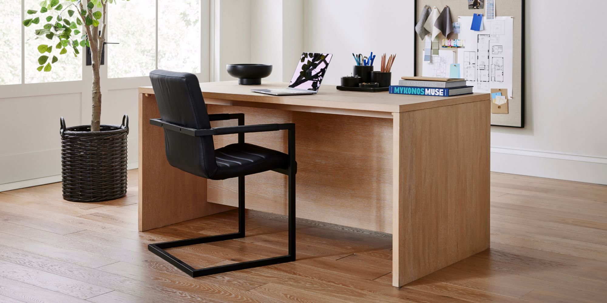 Pacific Desk with Open Storage | Pottery Barn
