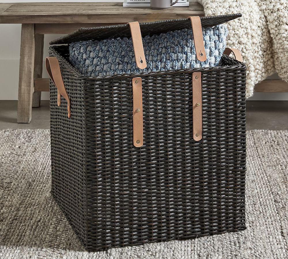 Austin Handwoven Oversized Basket | Pottery Barn