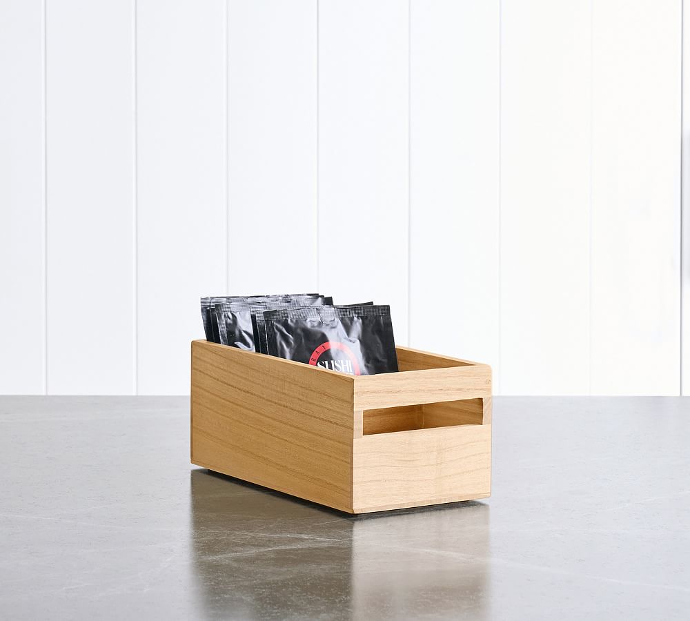 Wood Storage Baskets | Pottery Barn