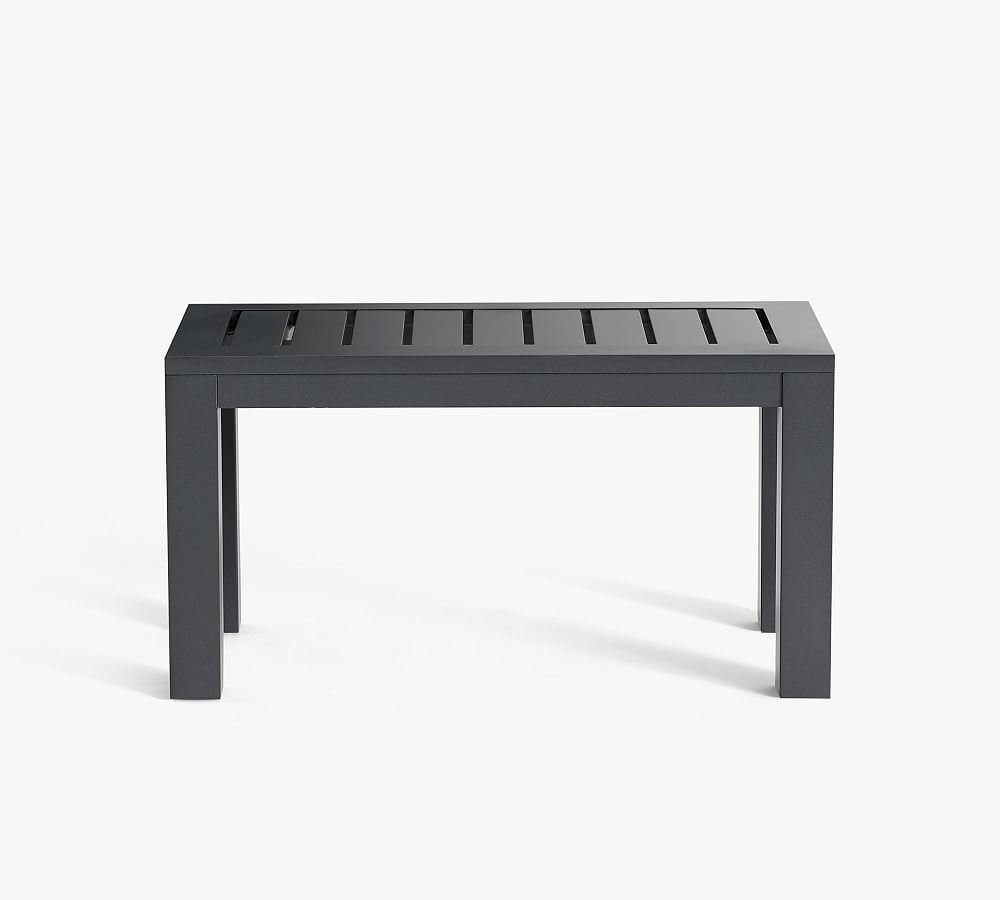 Indio Metal Rectangular Side Table | Pottery Barn