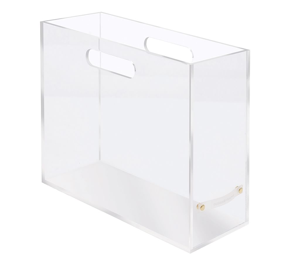 Acrylic Slim File Box | Pottery Barn